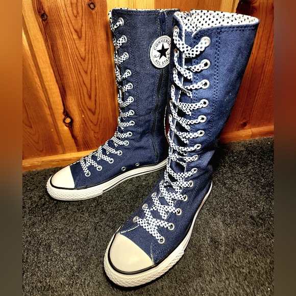 Converse | Shoes | New Converse All Star Calfknee High Junior 25women ...